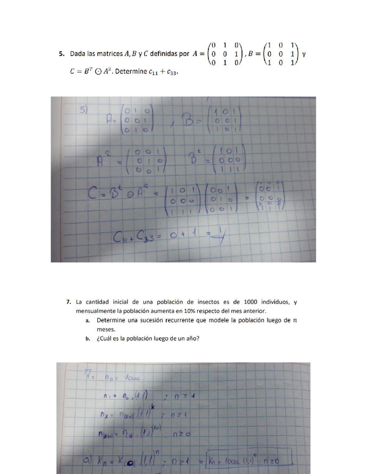 Eva aaa1 - aaa1 ejercicios resueltos - Matemática Discreta - Studocu
