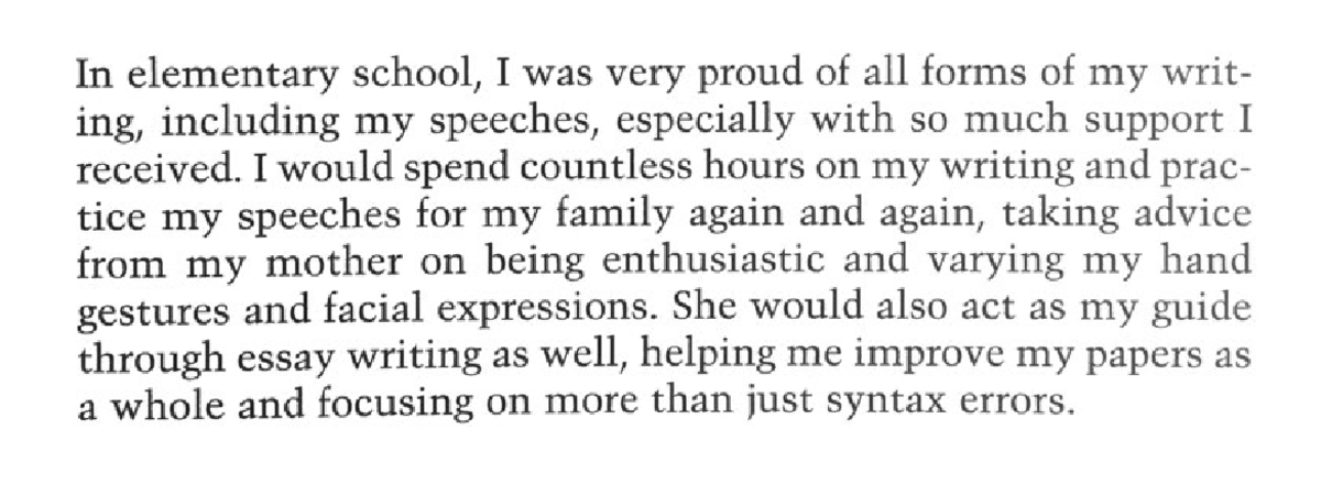 Writers Formative Experiences - Wrs101 - UAlberta - Studocu