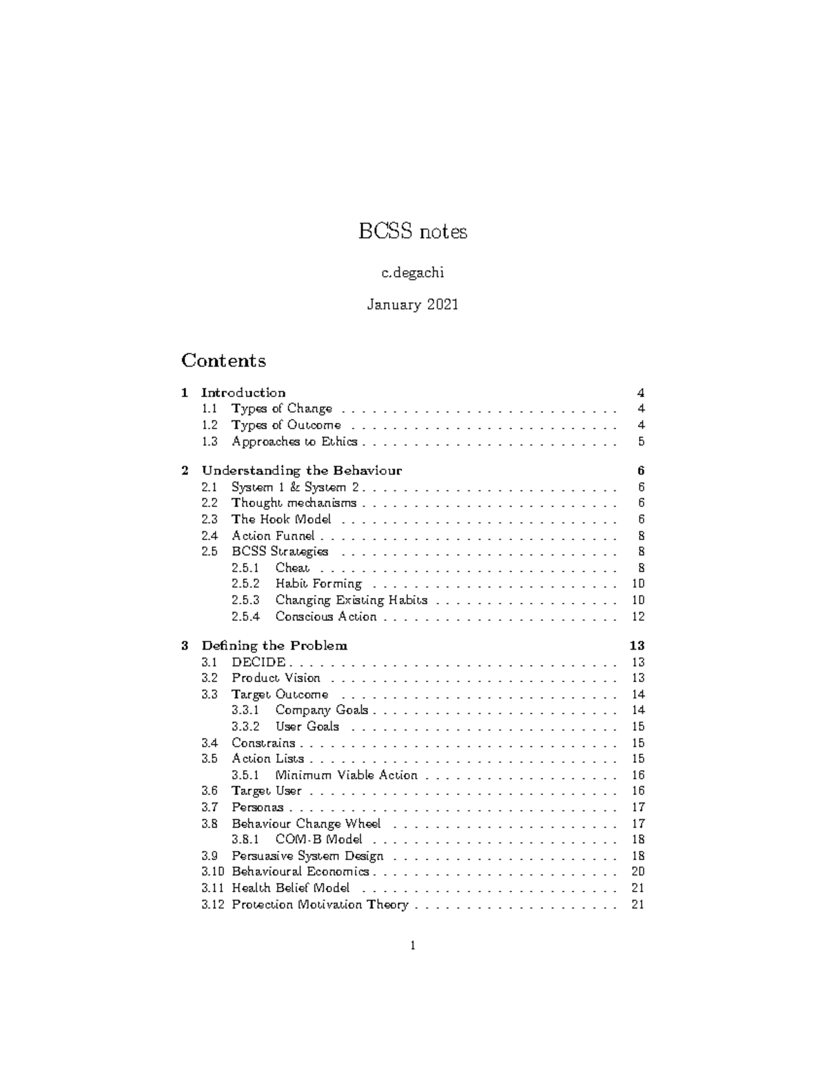 BCSS notes - A detailed summary of BCSS slides and book material - BCSS ...