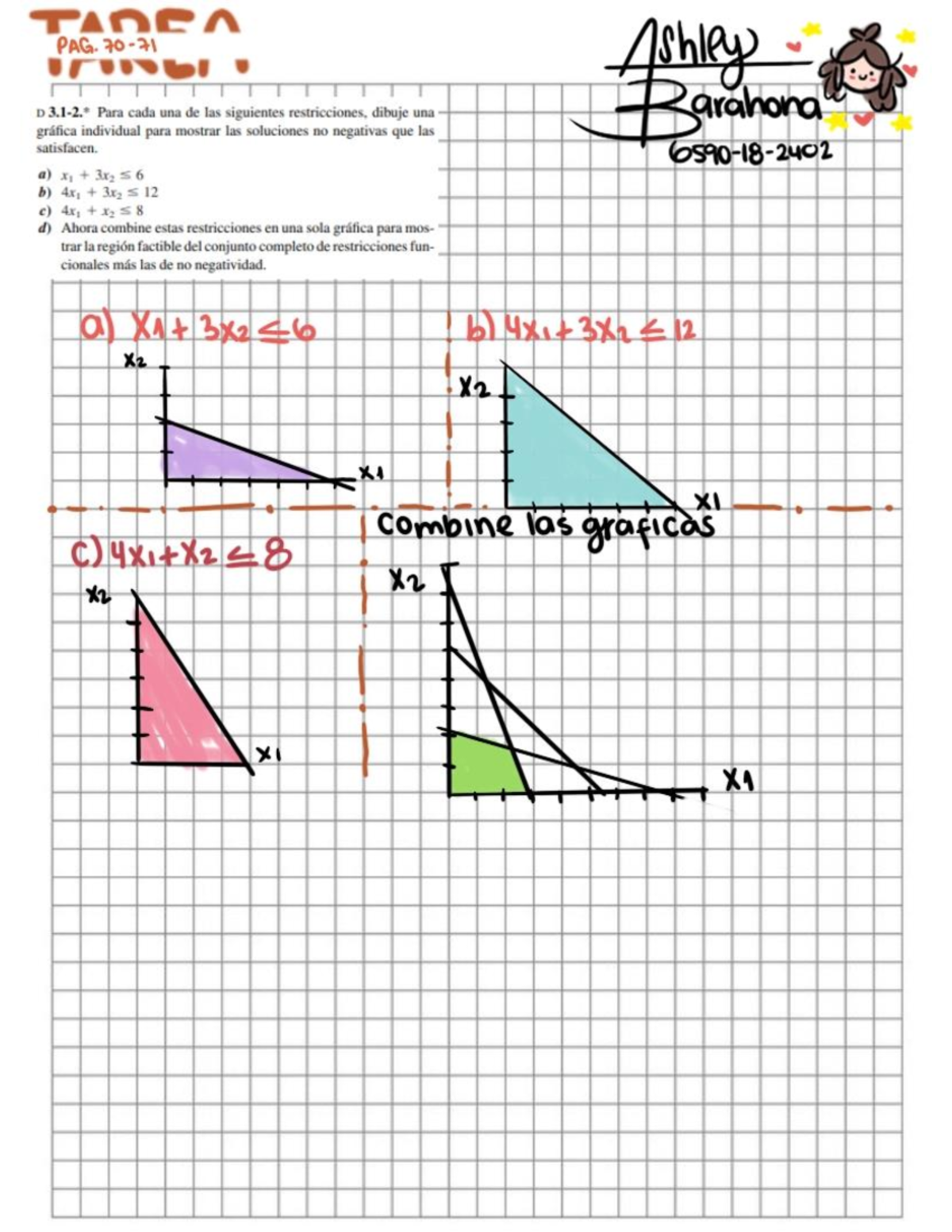 Tarea IO - 6590-18-2402 - Investigación de operaciones - Studocu