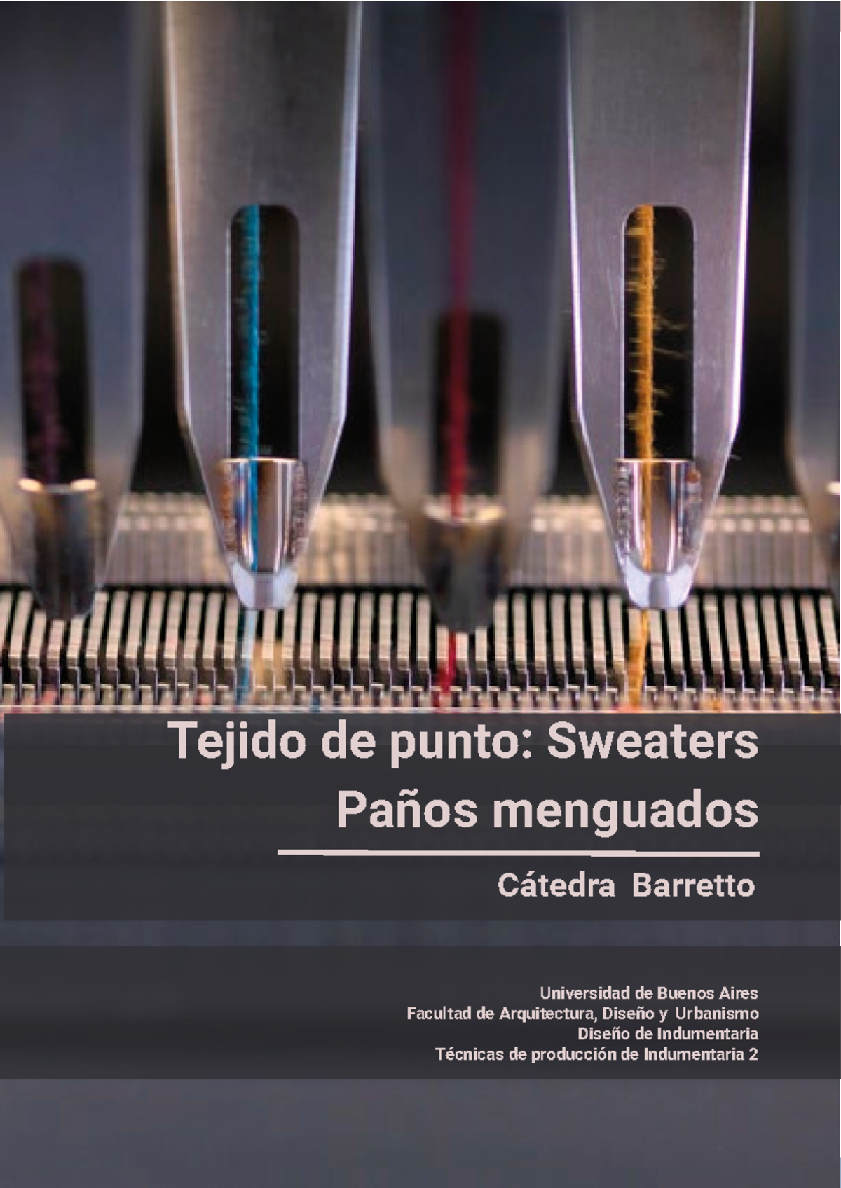Prendas paño menguado - 1 Tecnología del Denim Tejido de punto ...