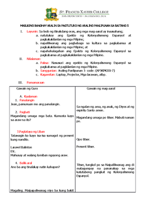 Module Episode 3 - Teaching Internship - EPISODE 3 Mary Coleen G. Mabras BSEd- Math 4A T 1 ...