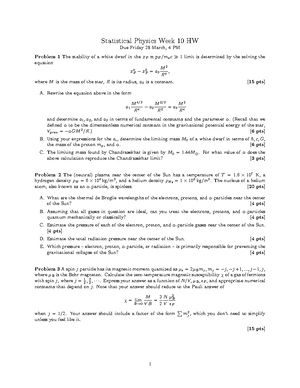 Week 1 HW - Stat Phys HW - Statistical Physics Week 1 HW Problem 1Consider the following ...