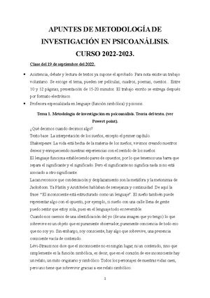TEMA 1 - Apuntes sobre las clases teóricas del primer tema. - TEMA 1 ...