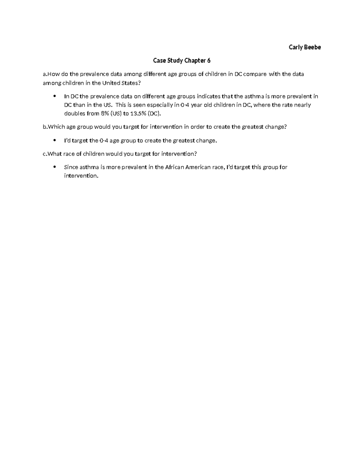 Chapter 6 Case Study - Case Studies from Population Health Textbook ...