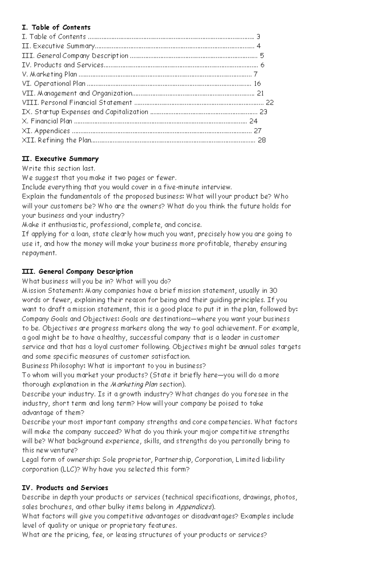 Business-PLAN - This shows a detailed flow on how to make a business ...
