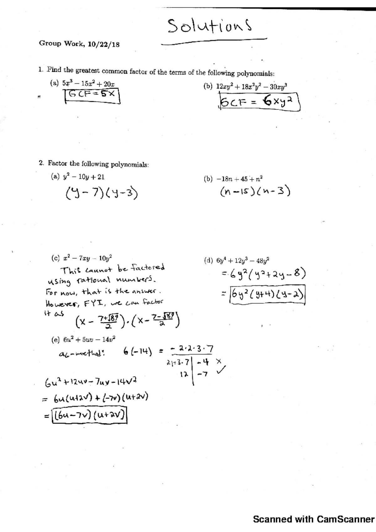 Group Work Solutions 10-22-18 - MATH 96 - Scanned with CamScanner ...