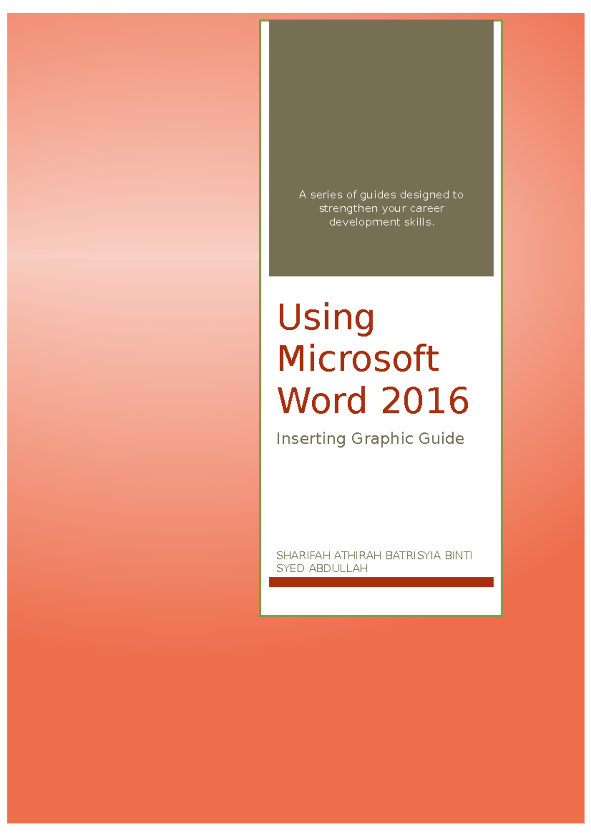 Using Microsoft Word 2016 - Inserting Graphic Guide - Islamic & Asian ...