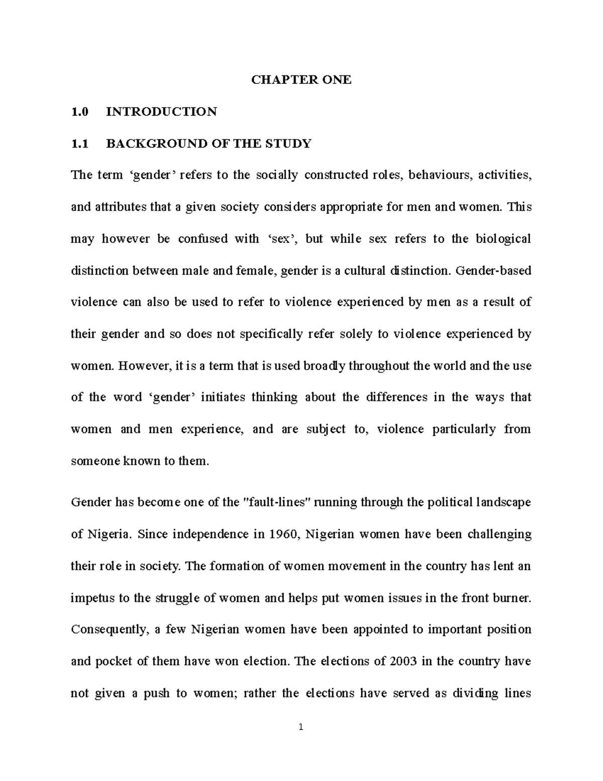 Media AS A TOOL IN Fighting Against Gender Based Violence IN MUBI ...