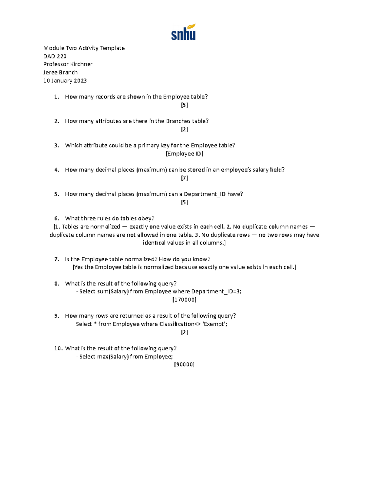 DAD 220 Module Two Activity Template - Module Two Activity Template DAD ...