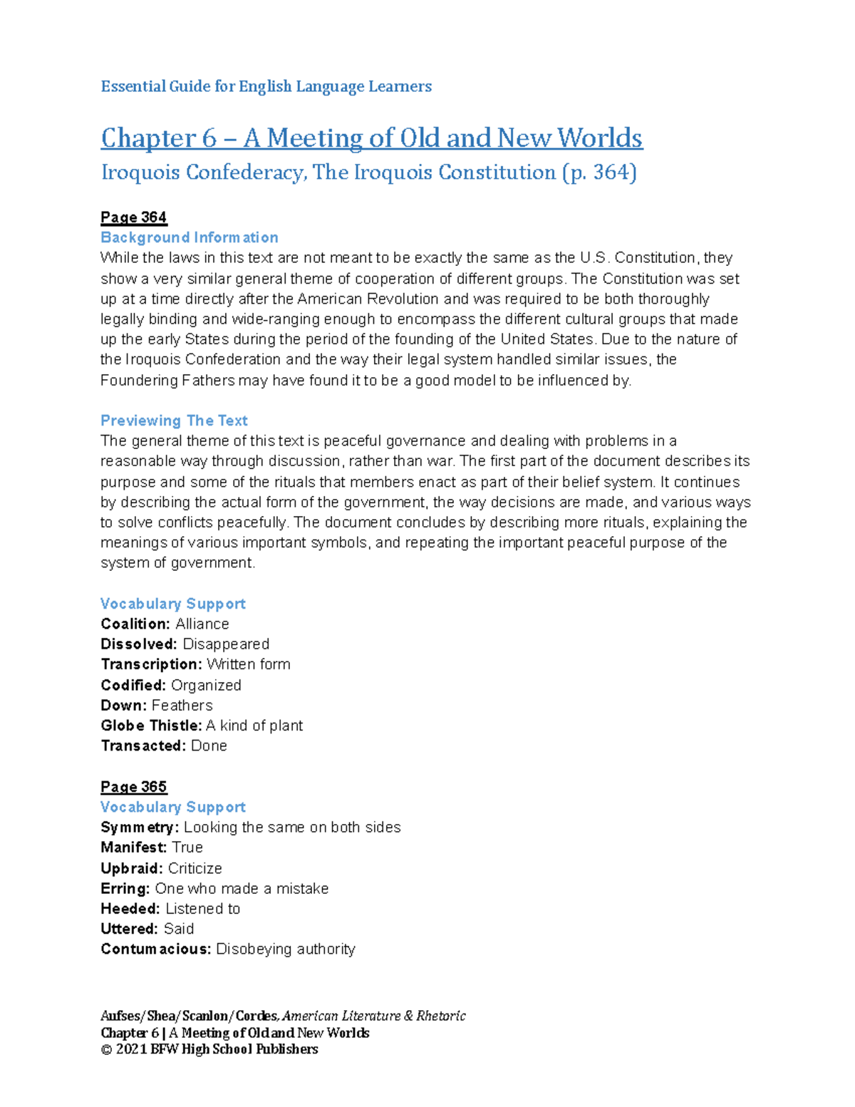 Iroquois Confederacy essentail background info - Essential Guide for ...