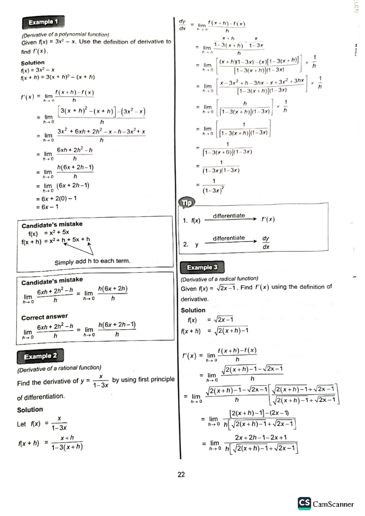 Chapter 2 calculus I - Calculus I - CamScanner CamScanner - Studocu
