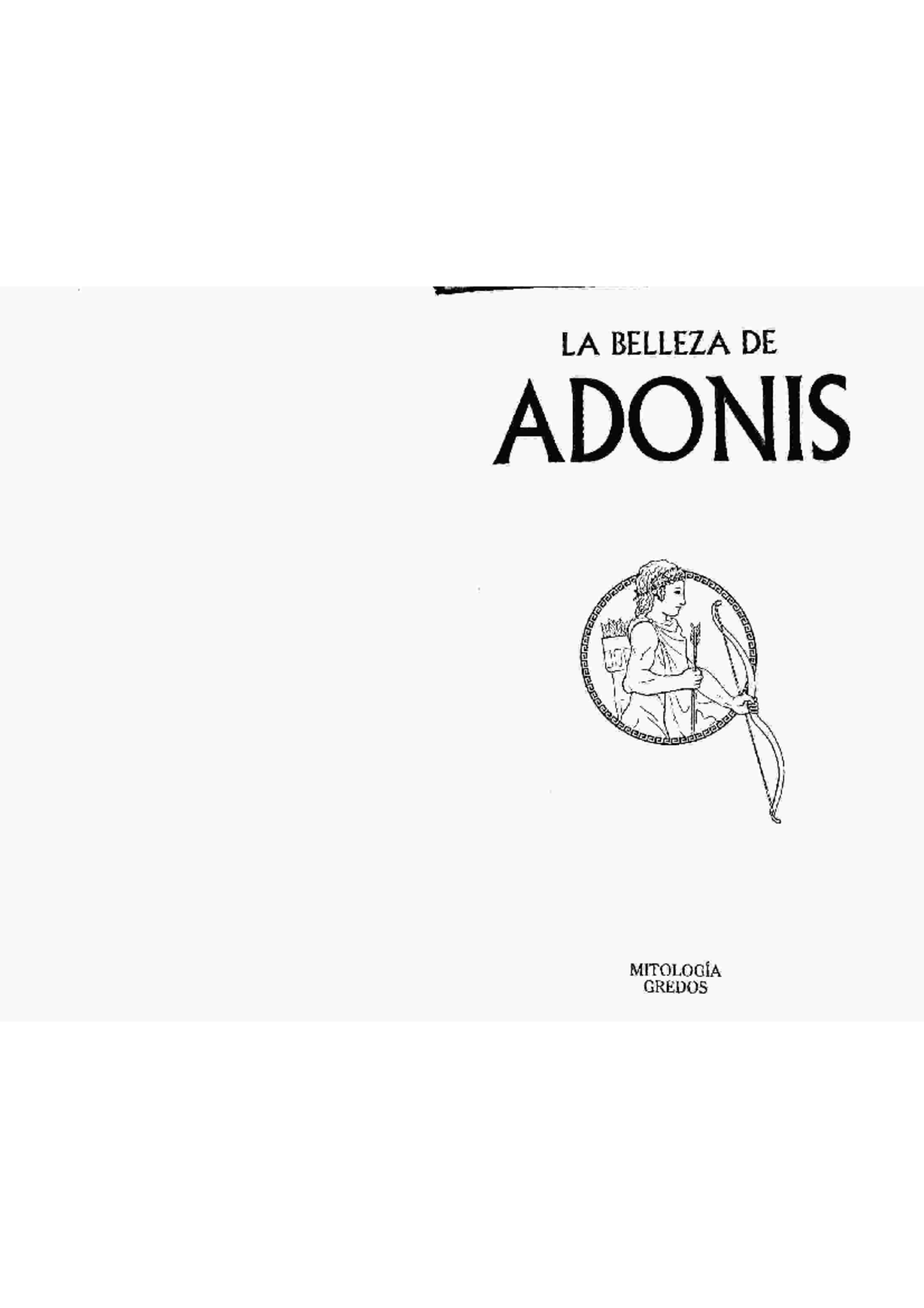 Adonis - LA BELLEZA DE ADONIS MITOLOGiA GREDOSCautiuada par la ...