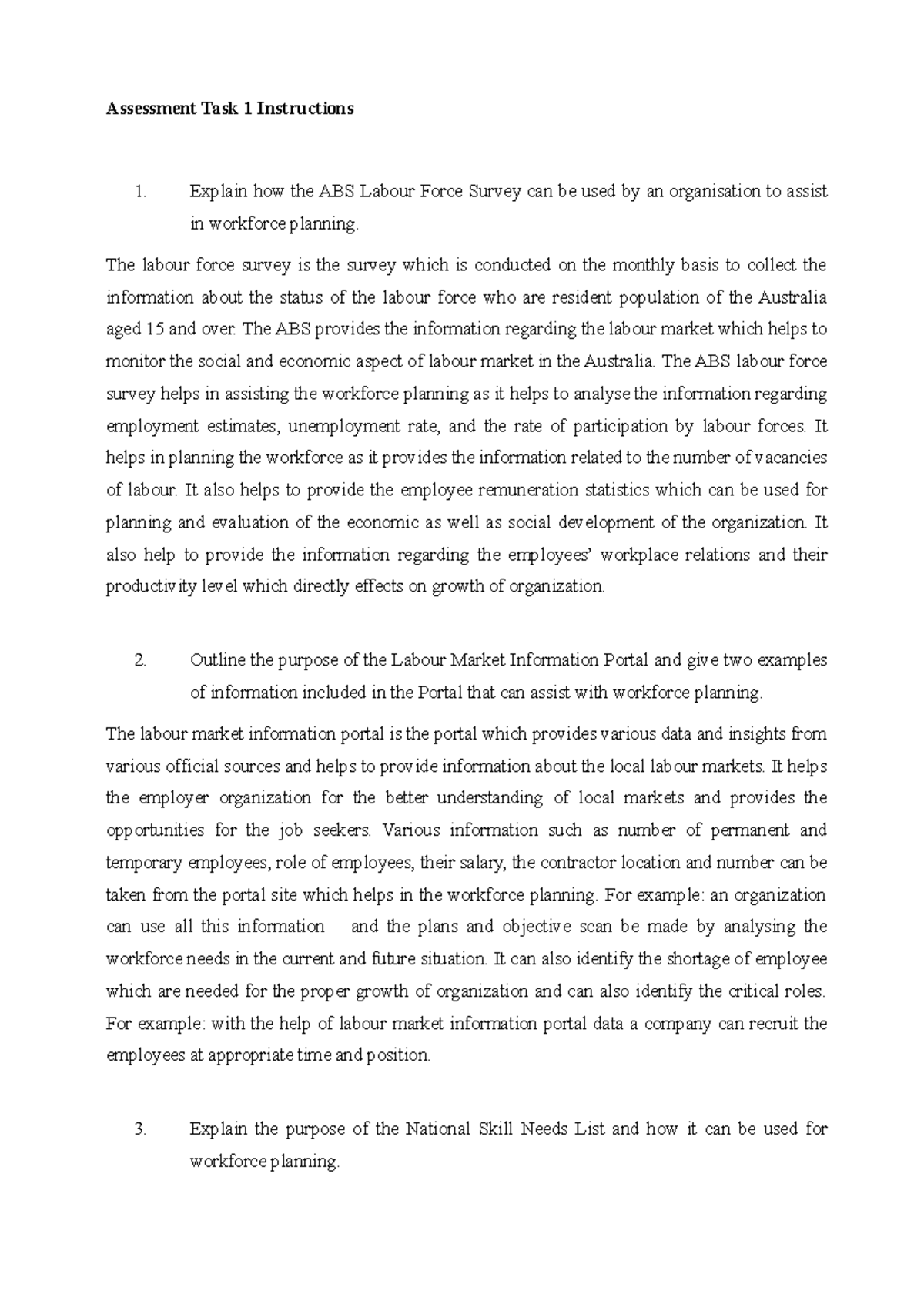 Bsbhrm 513 Student Assessment Tasks 22-08-18 - Assessment Task 1 ...