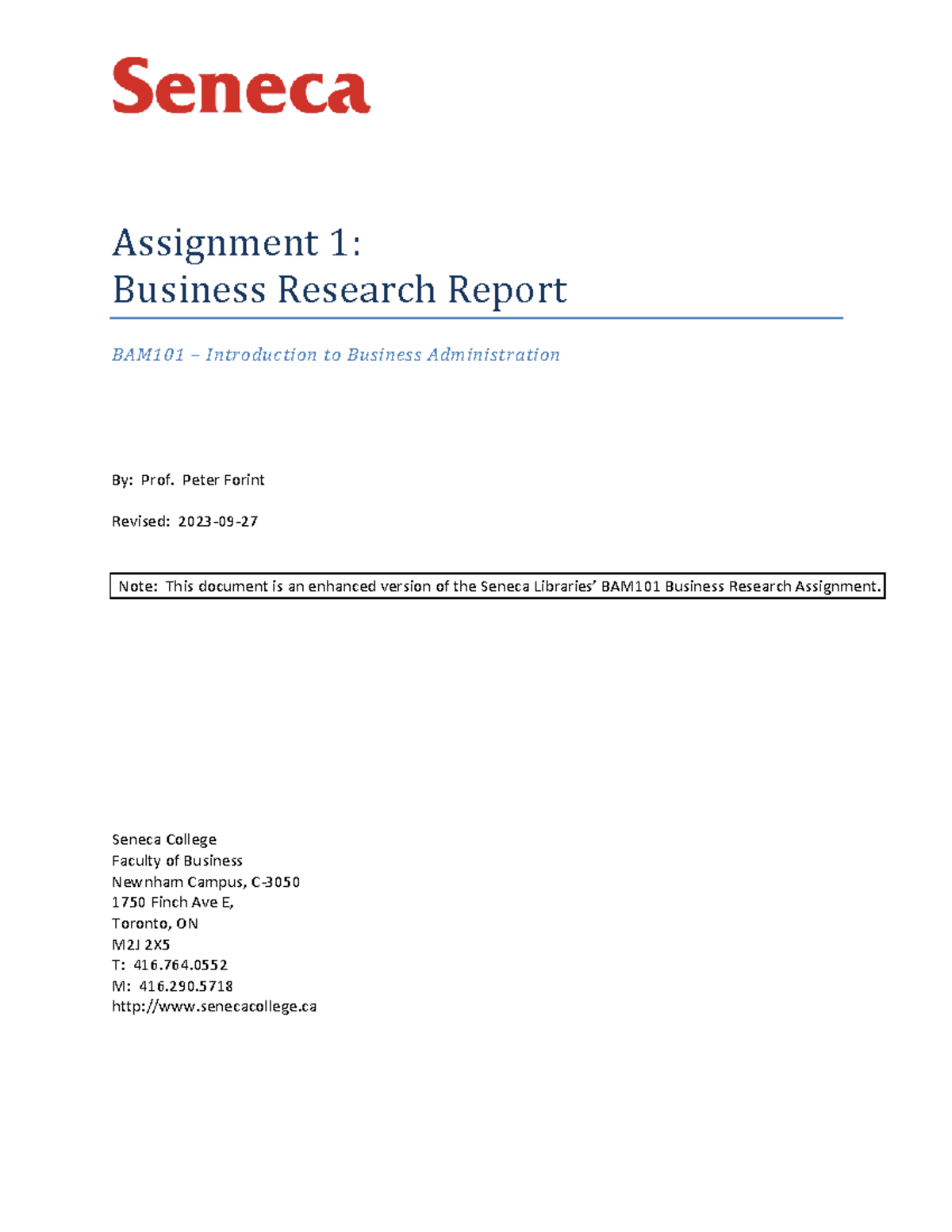 BAM - It’s an assignment template - Assignment 1 : Business Research Report BAM101 ...