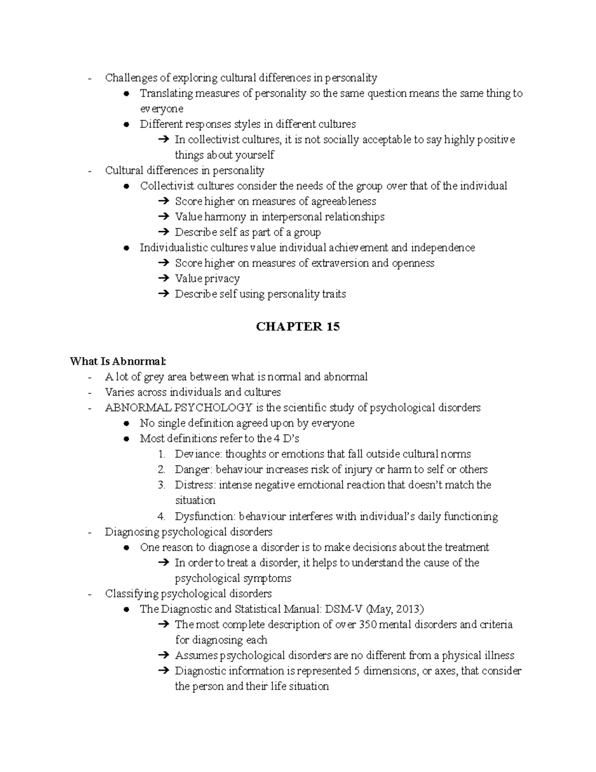 PS101 chapter 15 notes - &KDOOHQJHV RI H[SORULQJ FXOWXUDO GLIIHUHQFHV ...