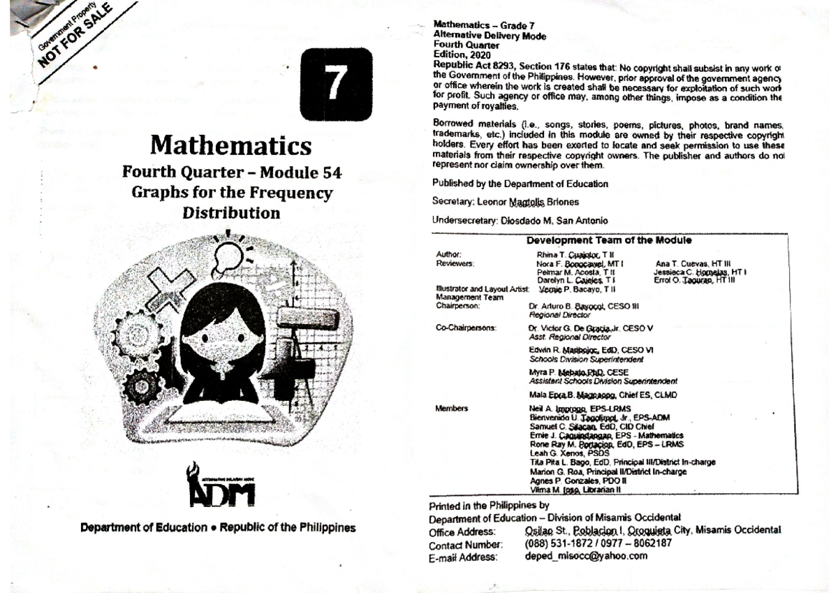 4th Quarter - Bsed Mathematics - Studocu