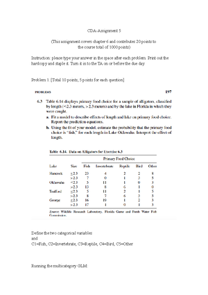 Assignment 1 solution - Linear Algebra (FE) 1 ASSIGNMENT 1 Solution: (a ...