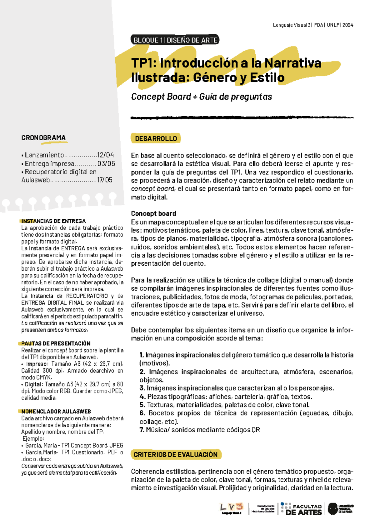 TP1 Cuestionario - .................... - CRONOGRAMA Lanzamiento................/ Entrega - Studocu