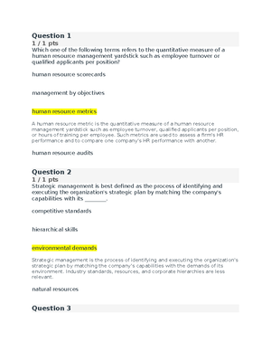 Module 1 - Chapter 1 Quiz - Intro to Psychology - Module 1 Quiz ...