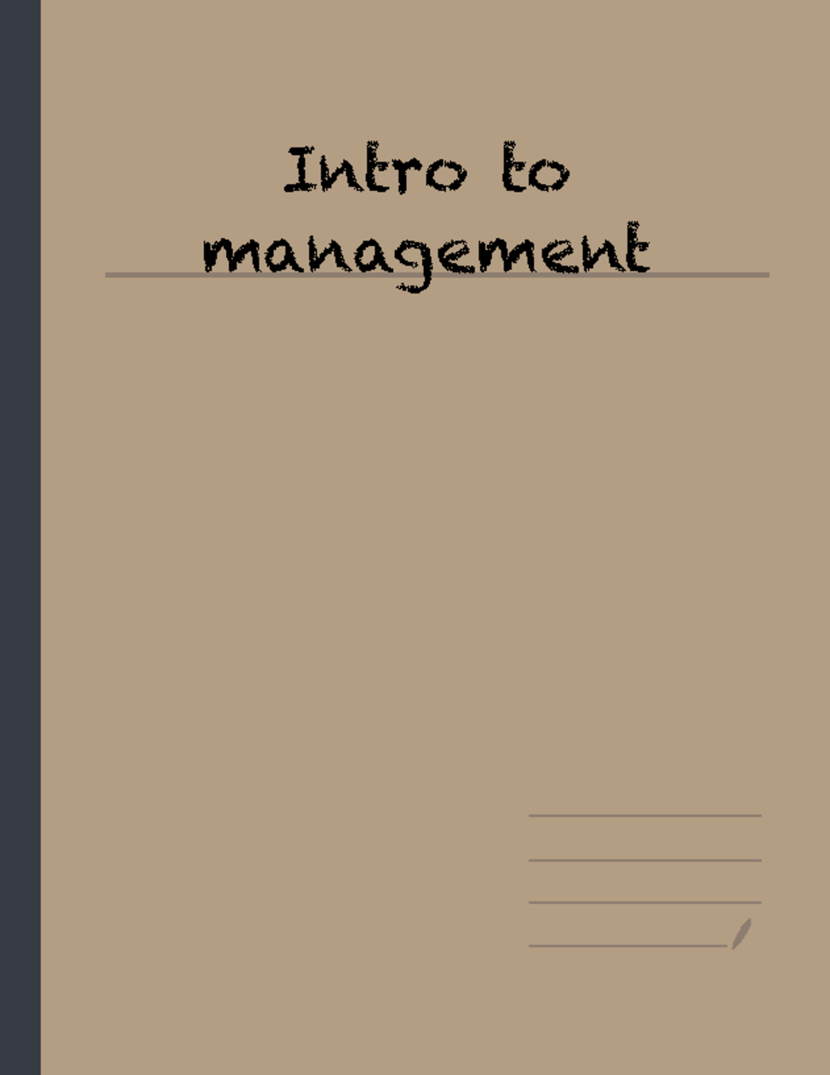 Introduction To Management - Intro to management What is Management ...