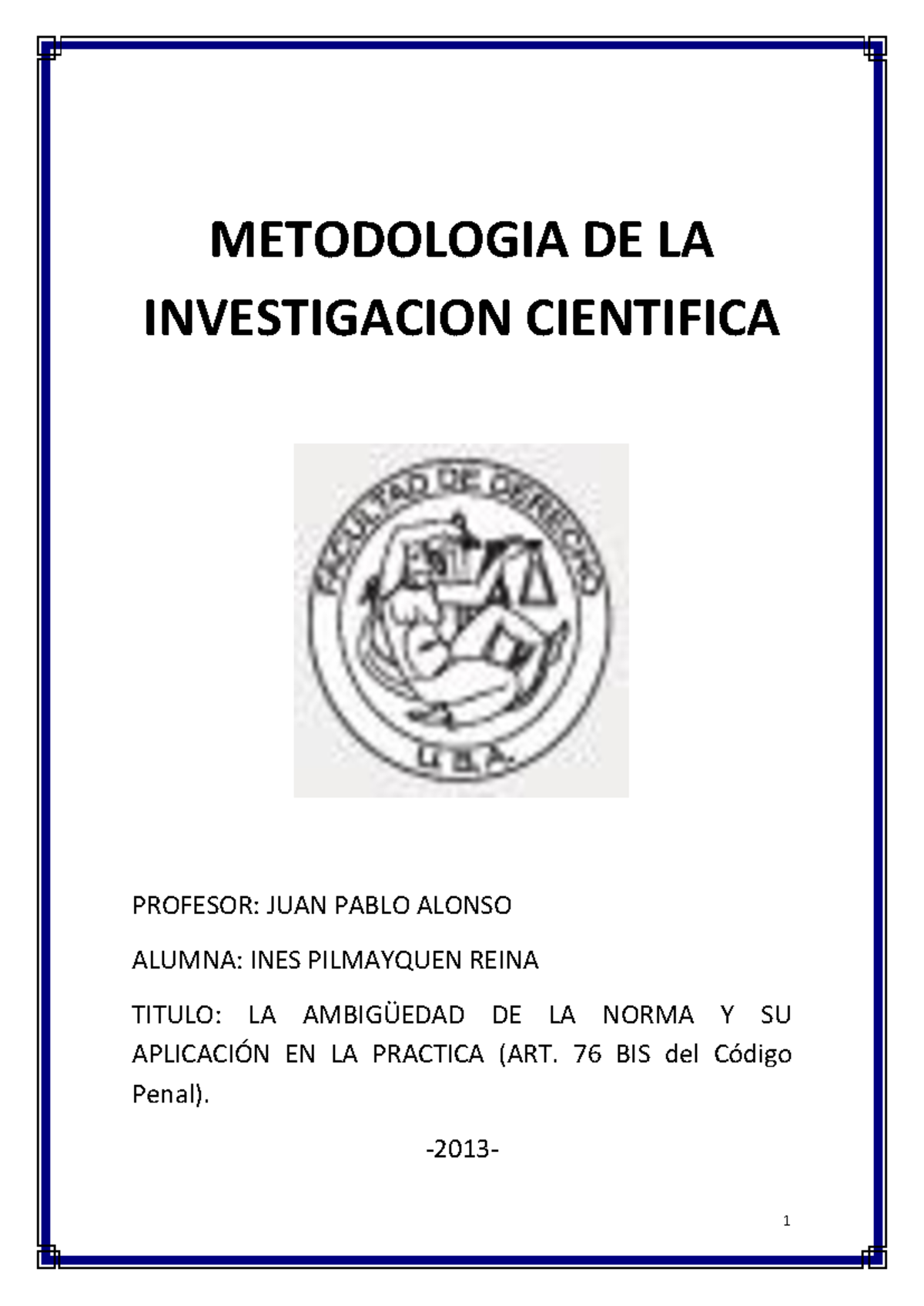 Doctrina 40622 - METODOLOGIA DE LA INVESTIGACION CIENTIFICA PROFESOR ...