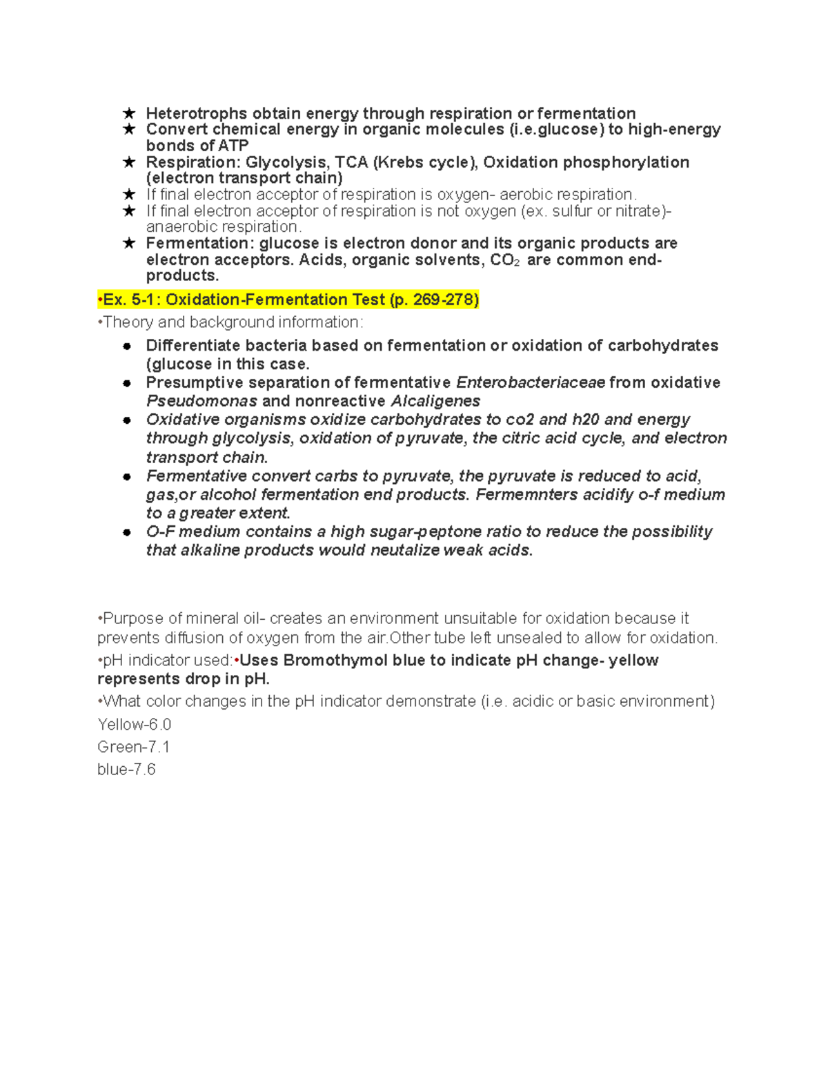 Microbiology lab exam - Lab exam study guide - ★ Heterotrophs obtain ...