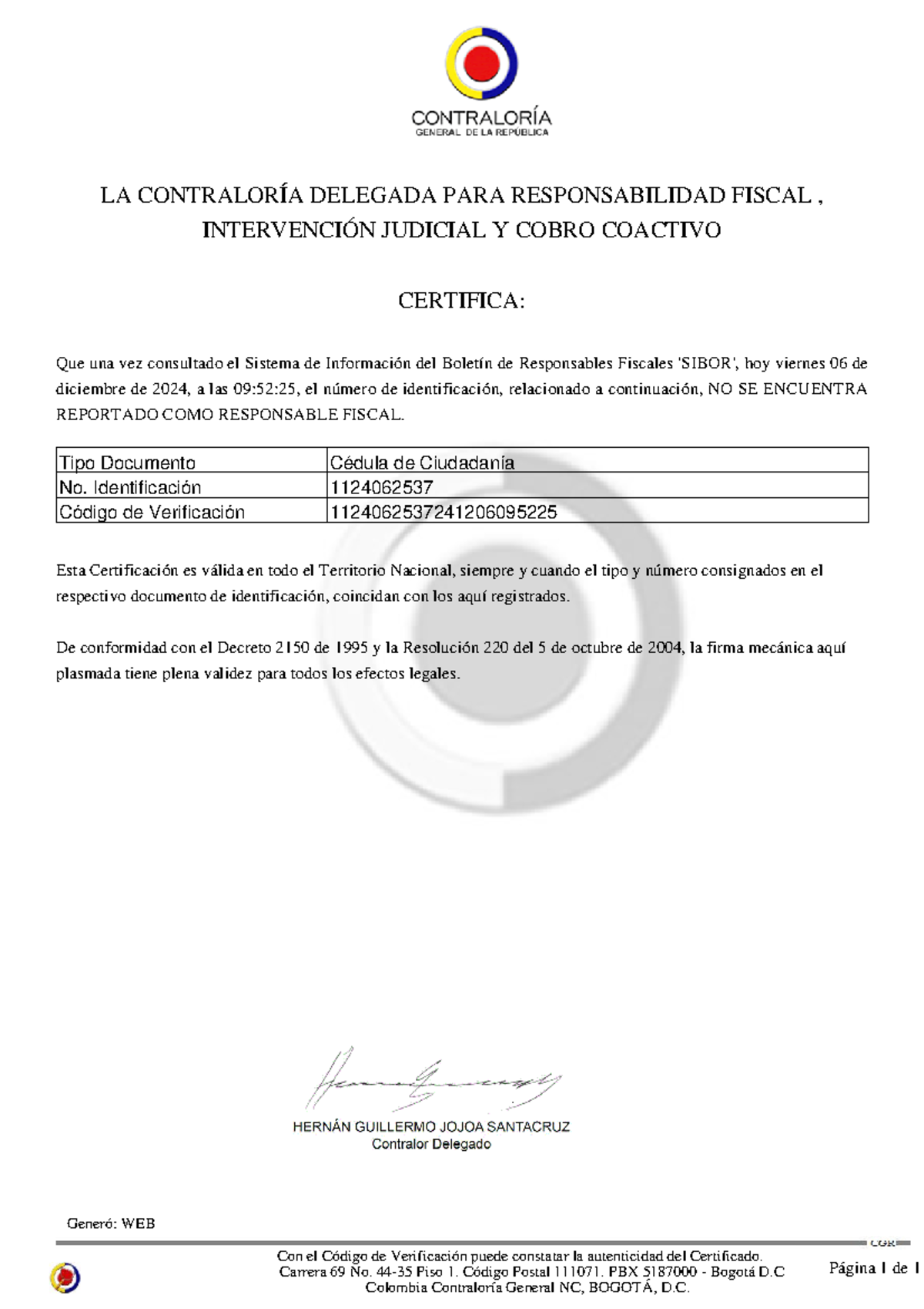 1124062537 - fdfsdf - LA CONTRALORÍA DELEGADA PARA RESPONSABILIDAD ...