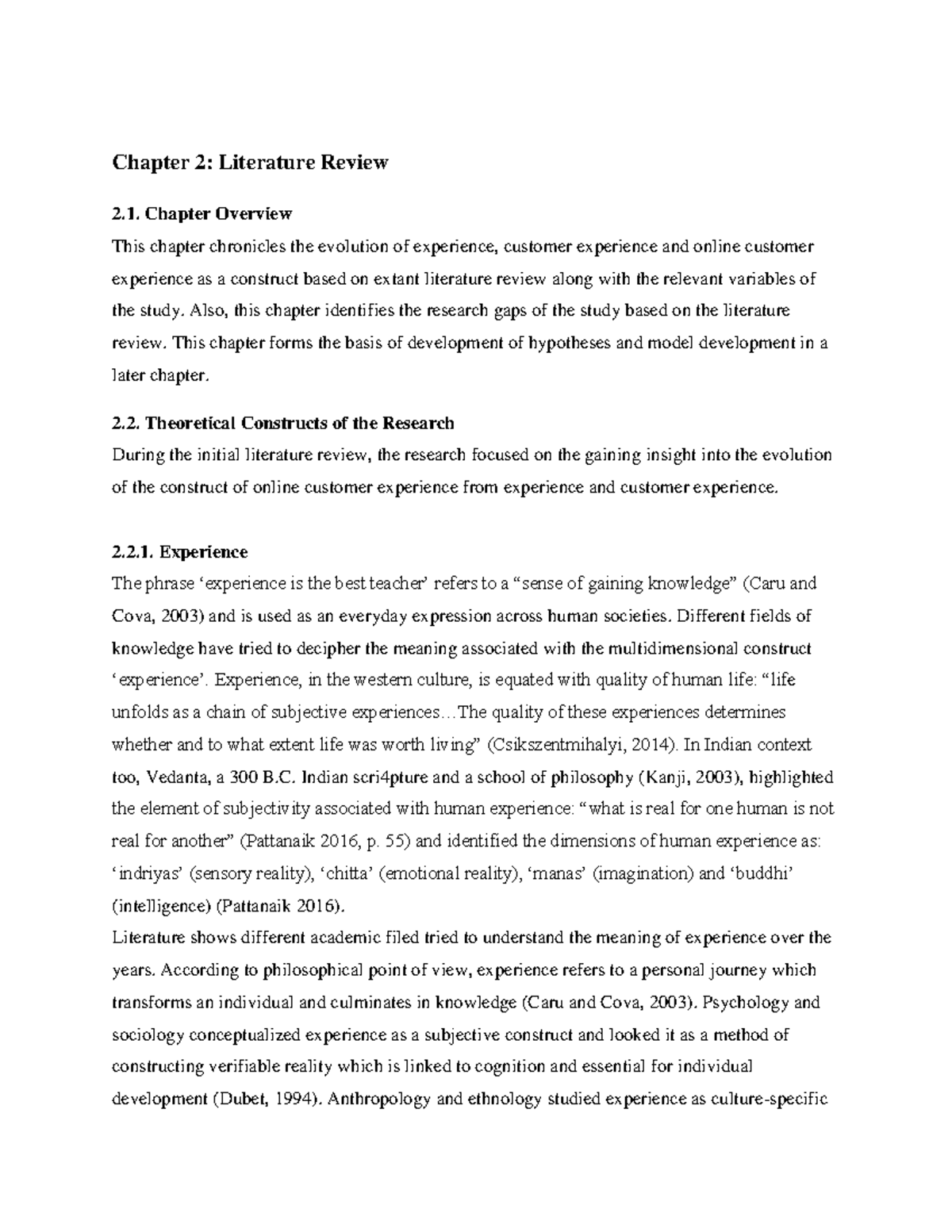 11 chapter 2 - Black book project - Chapter 2: Literature Review ...