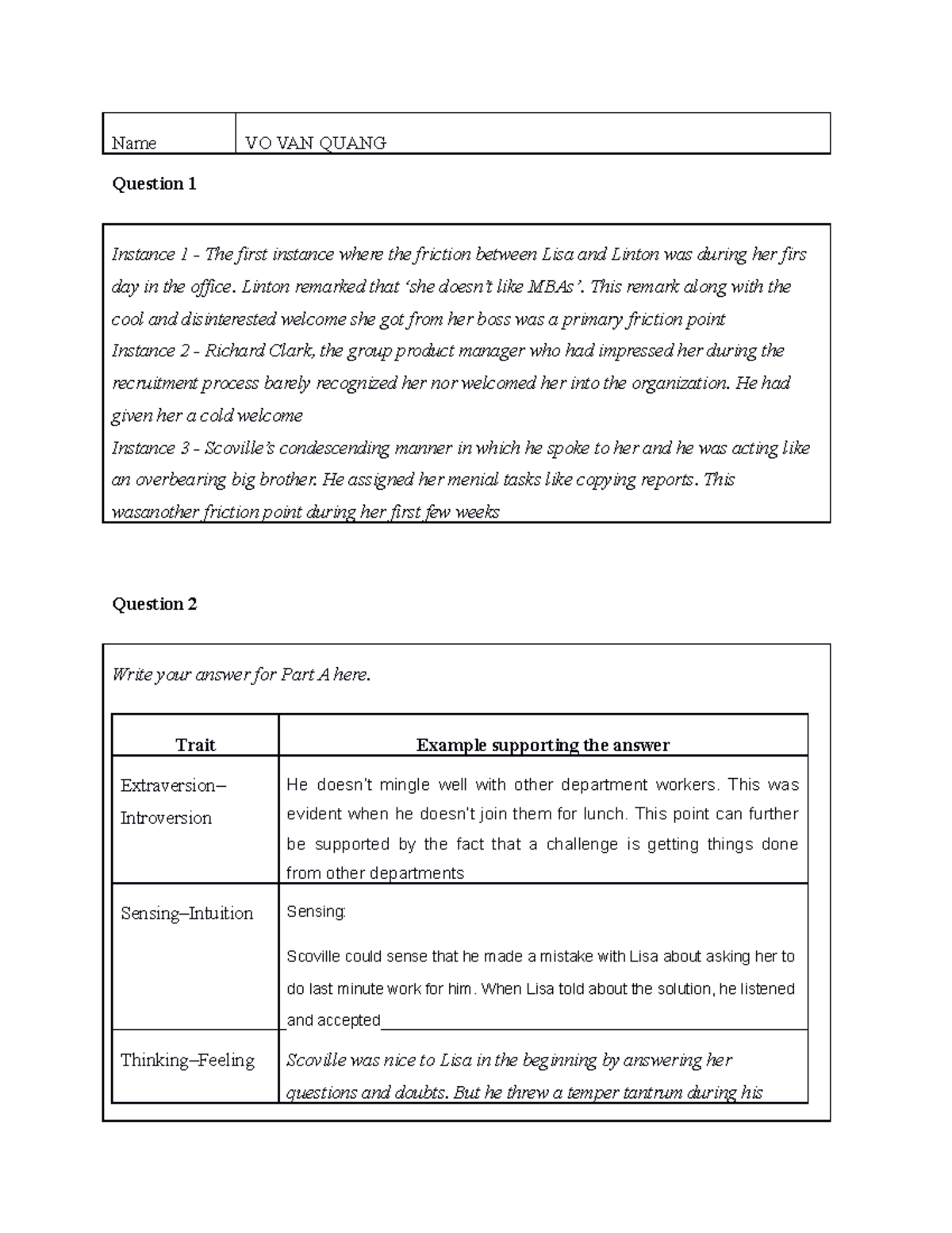 IMT Lisa Benton Assignment to submit - Strategic management - IMT G ...
