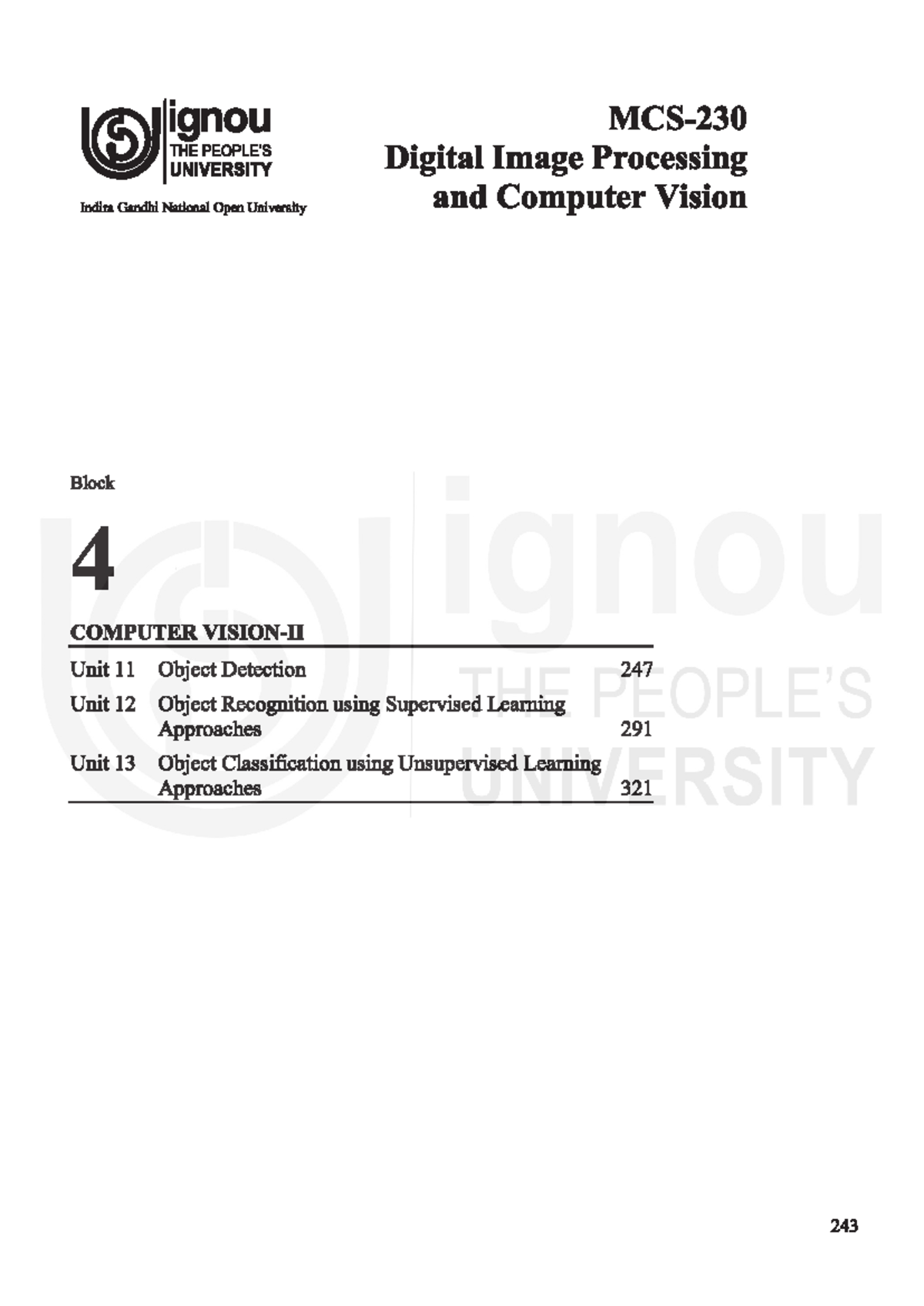 Mcs230 study material Block-4 - Master of Computer Application(MCA ...