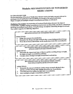 NRS 200 Medications Deep Dive Fall 2021 - NRS 200 Medication “Deep Dive ...