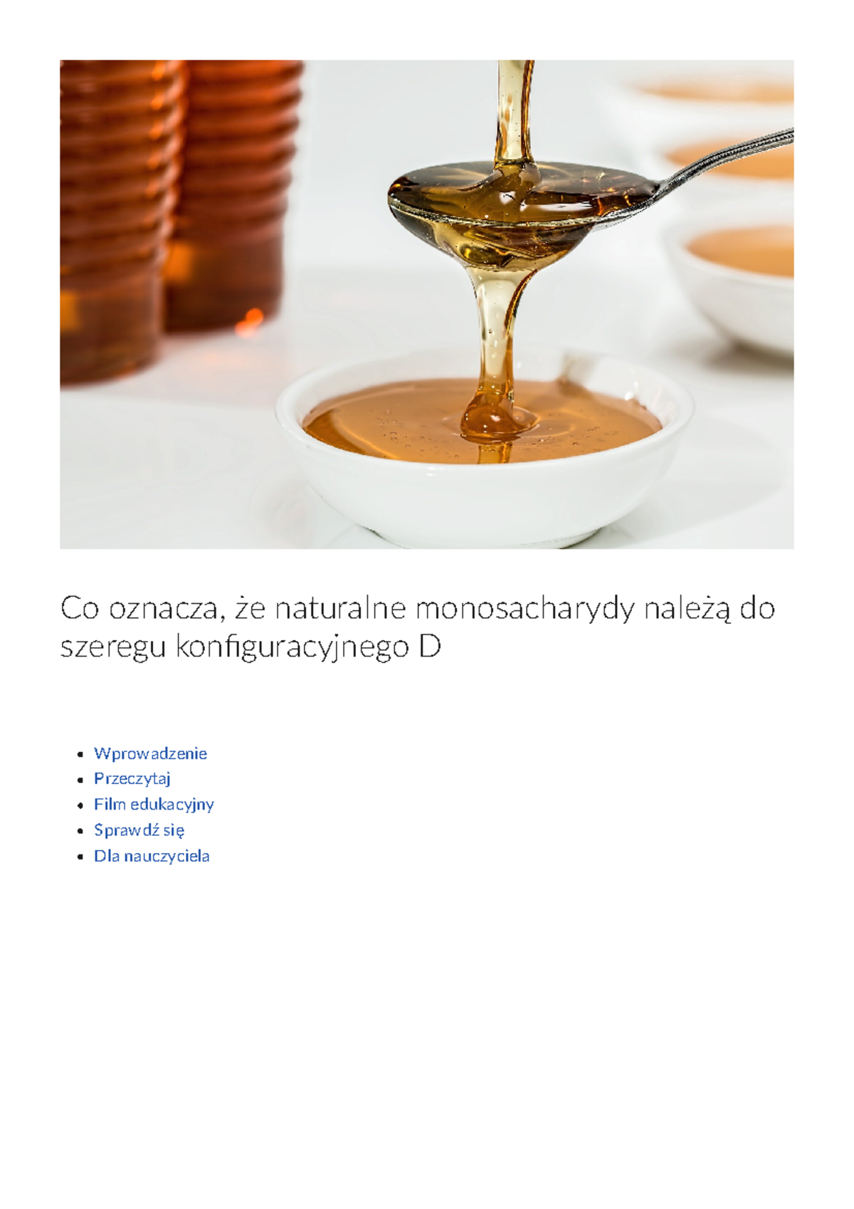 Co oznacza ze naturalne monosacharydy należą do szeregu ...