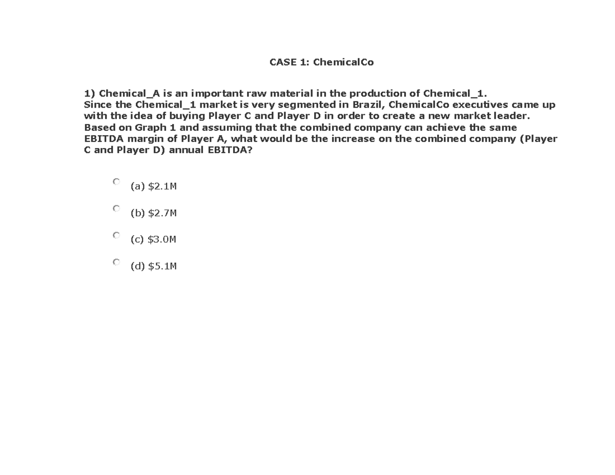 Business Case Test 2 Question fixed - Warning: TT: undefined function ...