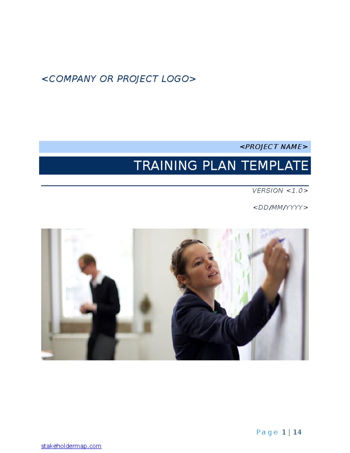 Training - In the table below provide the version number, the author ...