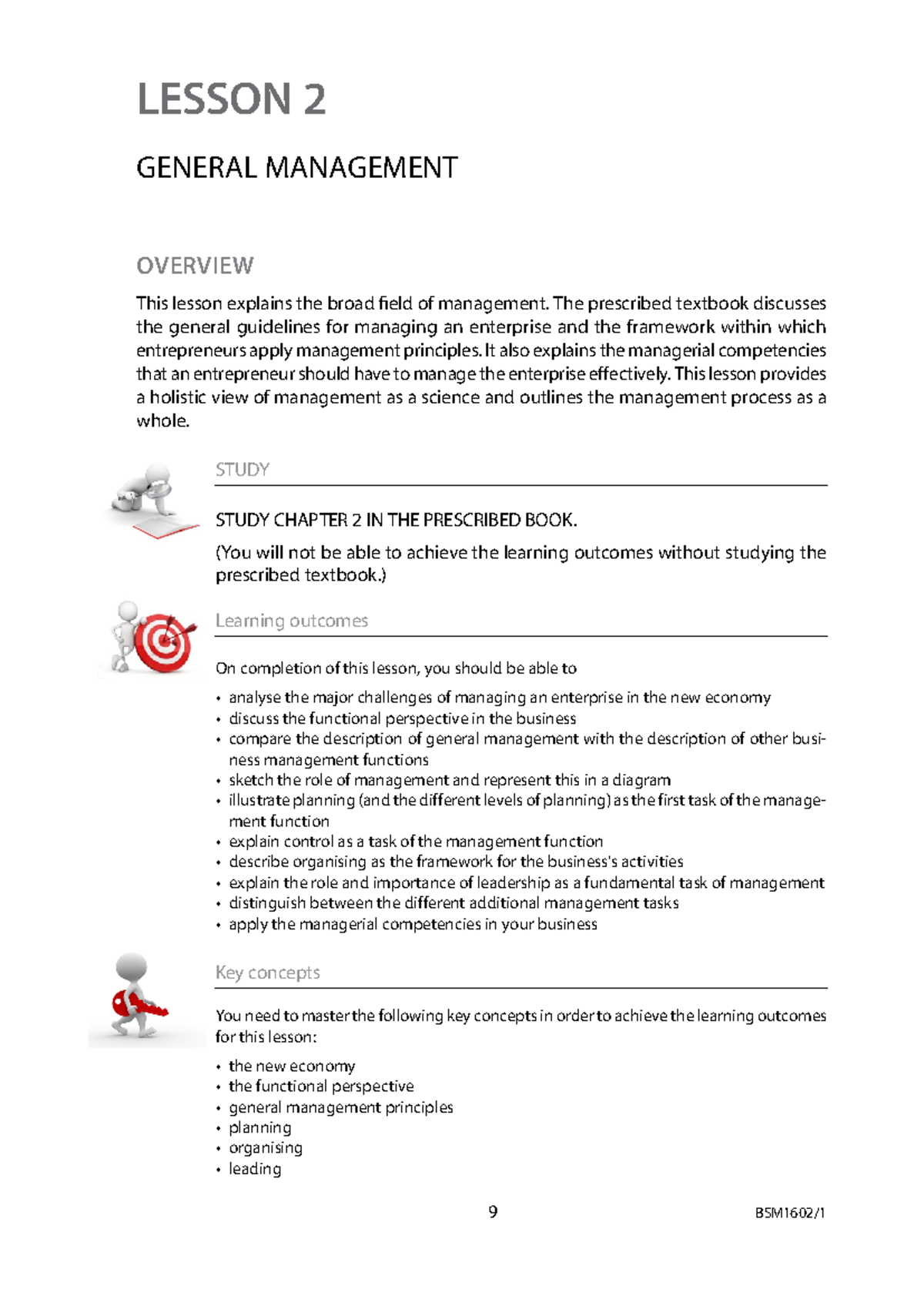 Lesson 2 General Management 17330 baa58570 e00086 ff98bb97113 dc - 9 ...
