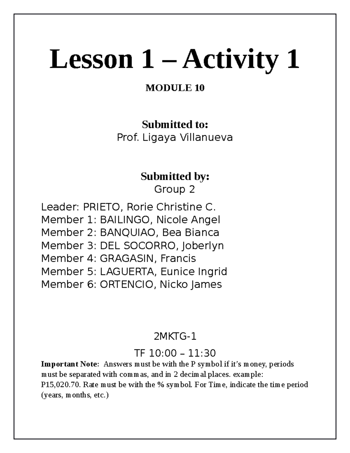MMW Module 10 Group 2 Prieto Bailingo Banquiao Del Socorro Gragasin 1 ...