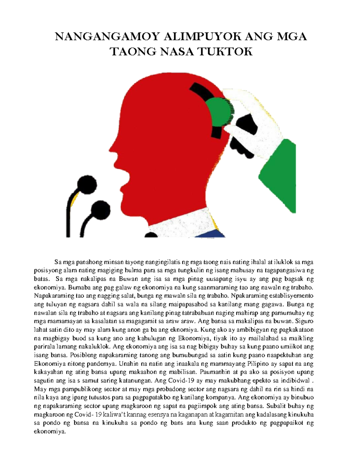 14. Nangangamoy Alimpuyok ANG MGA Taong NASA Tuktok - NANGANGAMOY ...