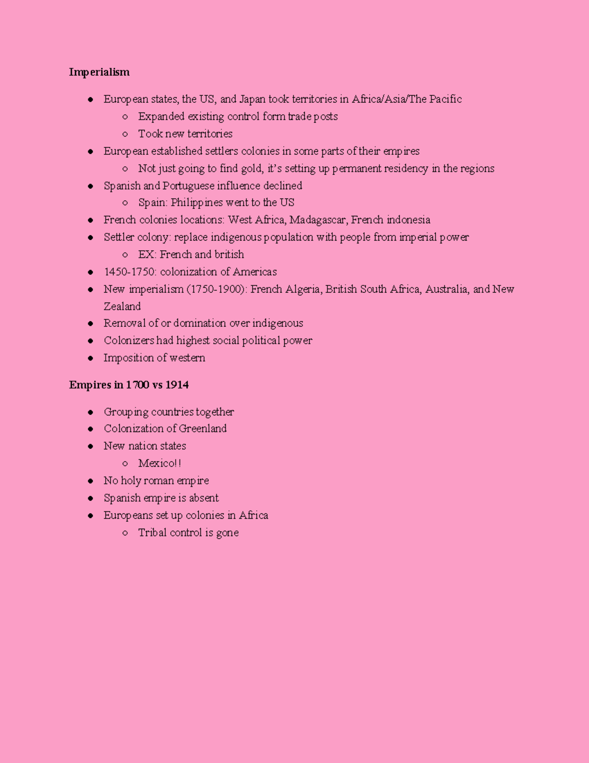 DAV Topic 6.2 State Expansion from 1750 to 1900 - Imperialism European ...