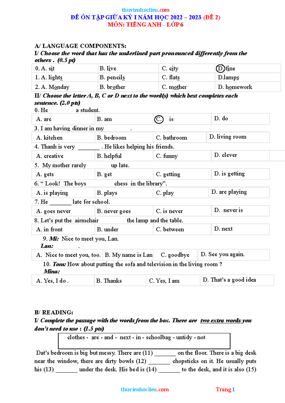 Thuvienhoclieu.com-De-on-tap-giua-HK1-Tieng-Anh-6-nam-2022-2023-De-2 - thuvienhoclieu ĐỀ ÔN TẬP ...