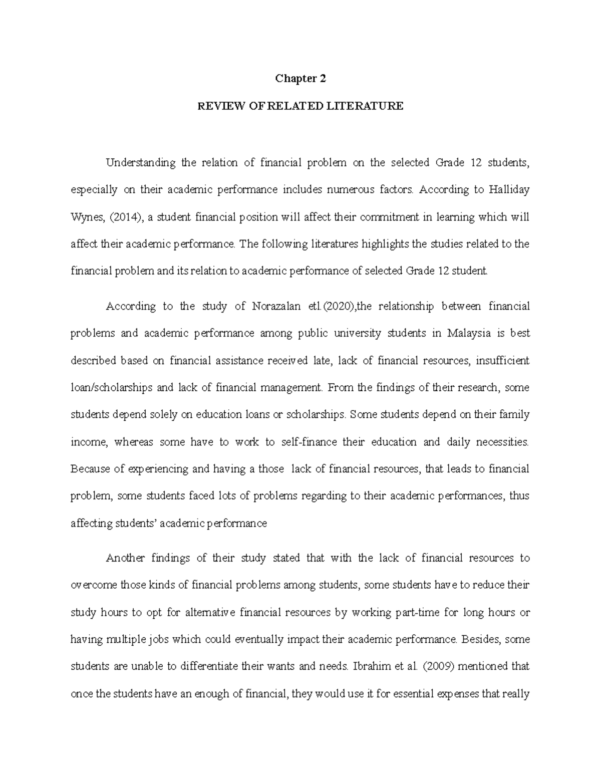 Chapter 2 Review of Related Literature - Chapter 2 REVIEW OF RELATED ...