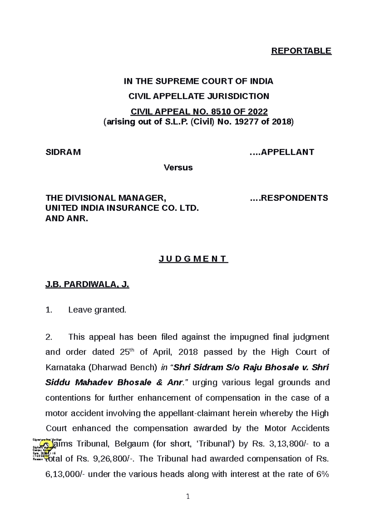 26338 2018 1 1502 39777 Judgement 16-Nov-2022 - REPORTABLE IN THE ...