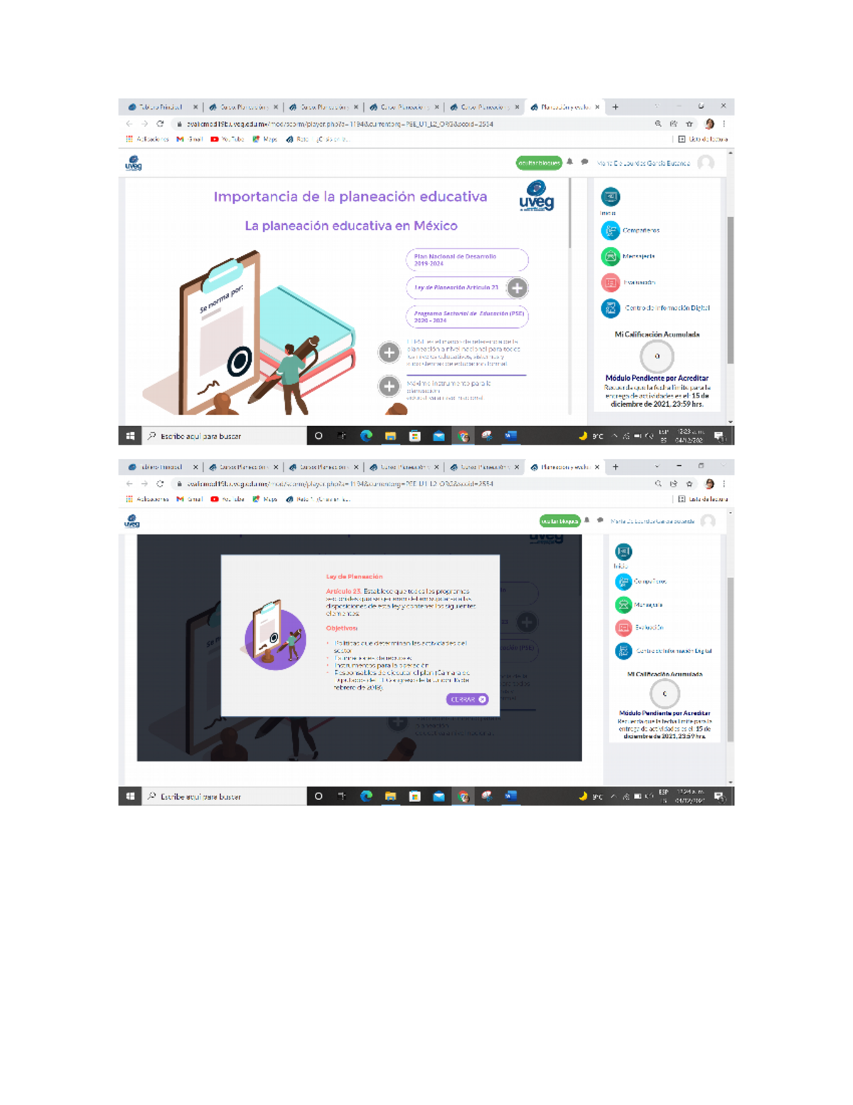 Leccion 2 Planeacion Y Evaluacion Educativa Studocu