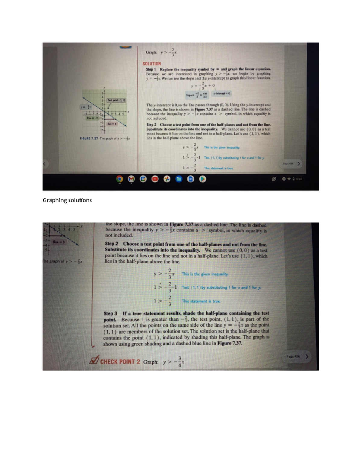 Chap 7 graphing - MTH-128 - Graphing solutions - Studocu