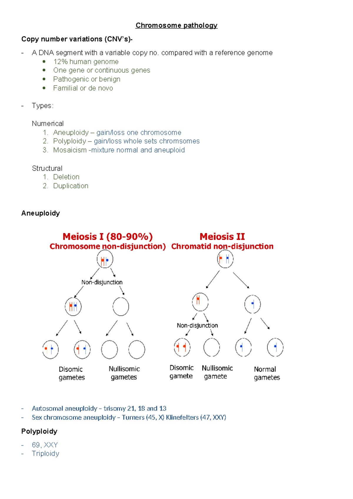 Chromosome Pathology - anatomy - Chromosome pathology Copy number ...