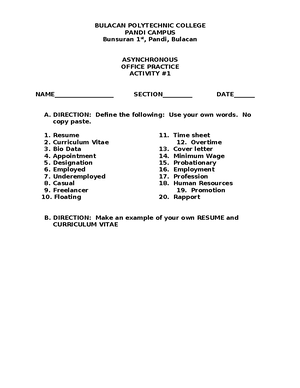 BPC-VMGO - Bulacan Polytechnic College's Vision, Mission and Goals ...