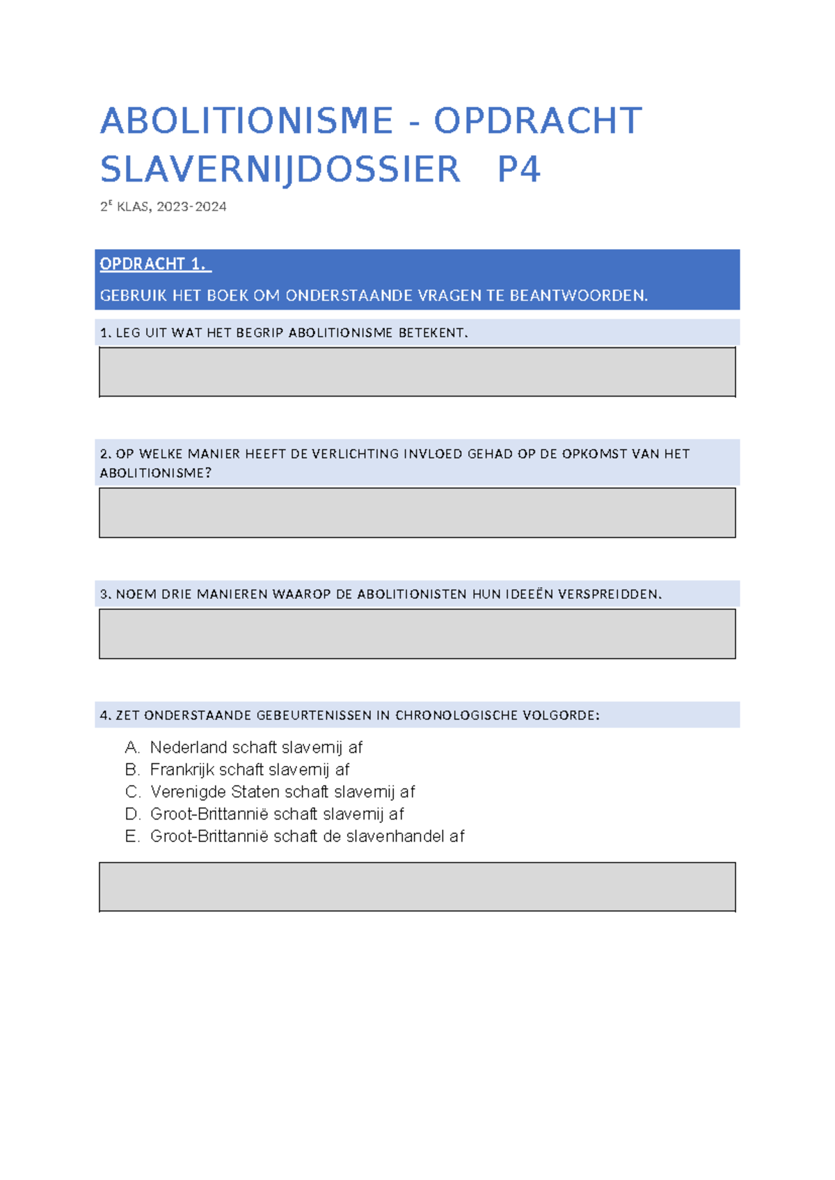 Dossier Slavernij abolitionisme filmpjes opdracht 23-24 - ABOLITIONISME ...