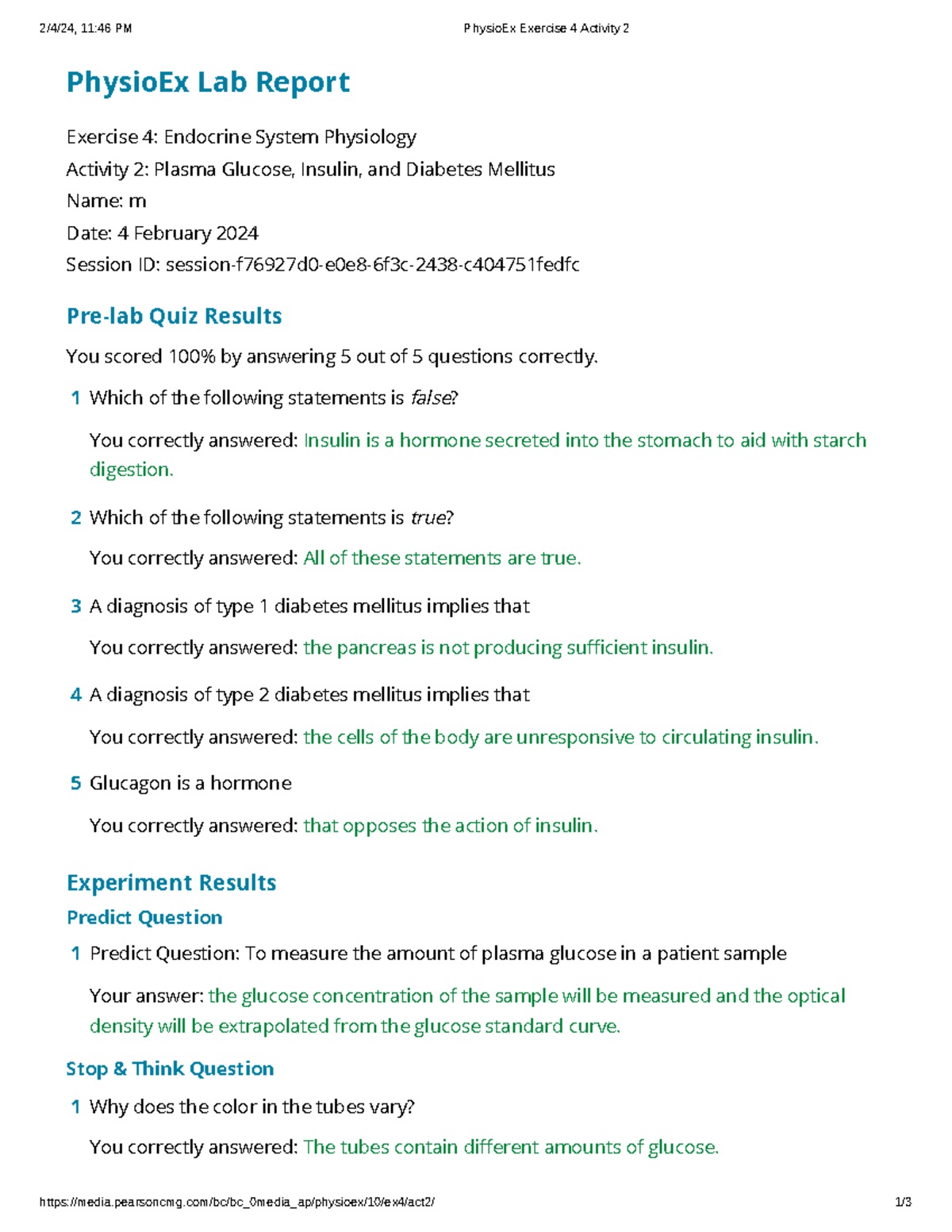 Physio Ex Exercise 4 Activity 2 Pearsoncmg Bc Bc 0media Ap Physioex