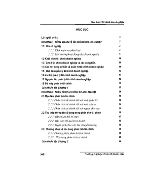 Ch02 - FA - L e c t u r e r : D r. L I N H D. N G U Y E N FA C U LT Y O F F I N A N C E B A N K ...