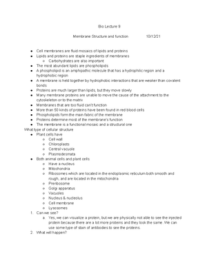 A Tour of the Cell - Cell Biology - Cell: The Fundamental Unit of Life ...